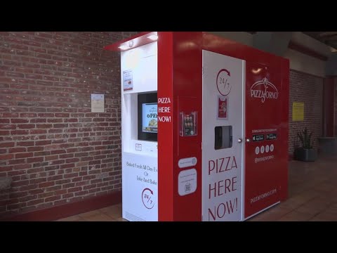 Pizza vending machine debuts at Nimbus Winery in Sacramento County