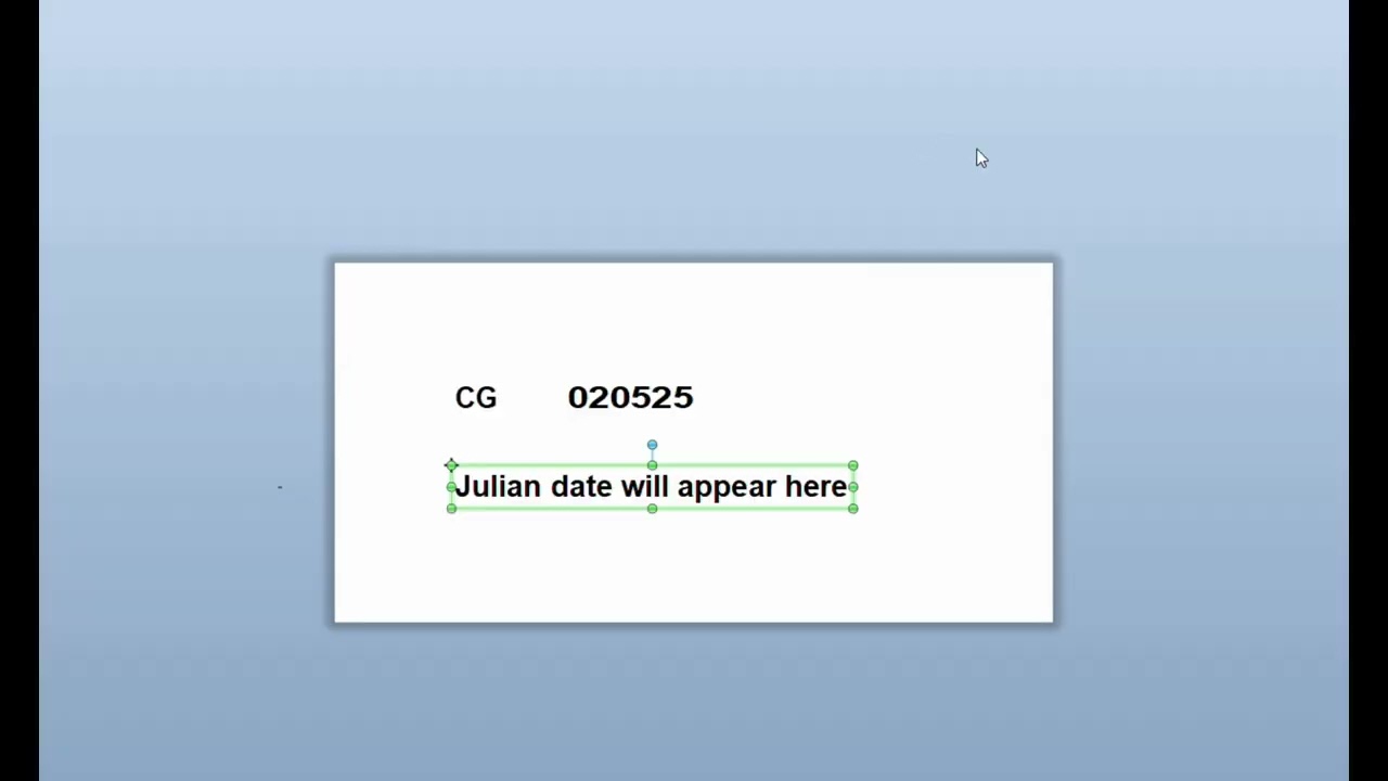 Using VB script with Bartender software