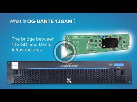 OG-DANTE-12GAM openGear Card