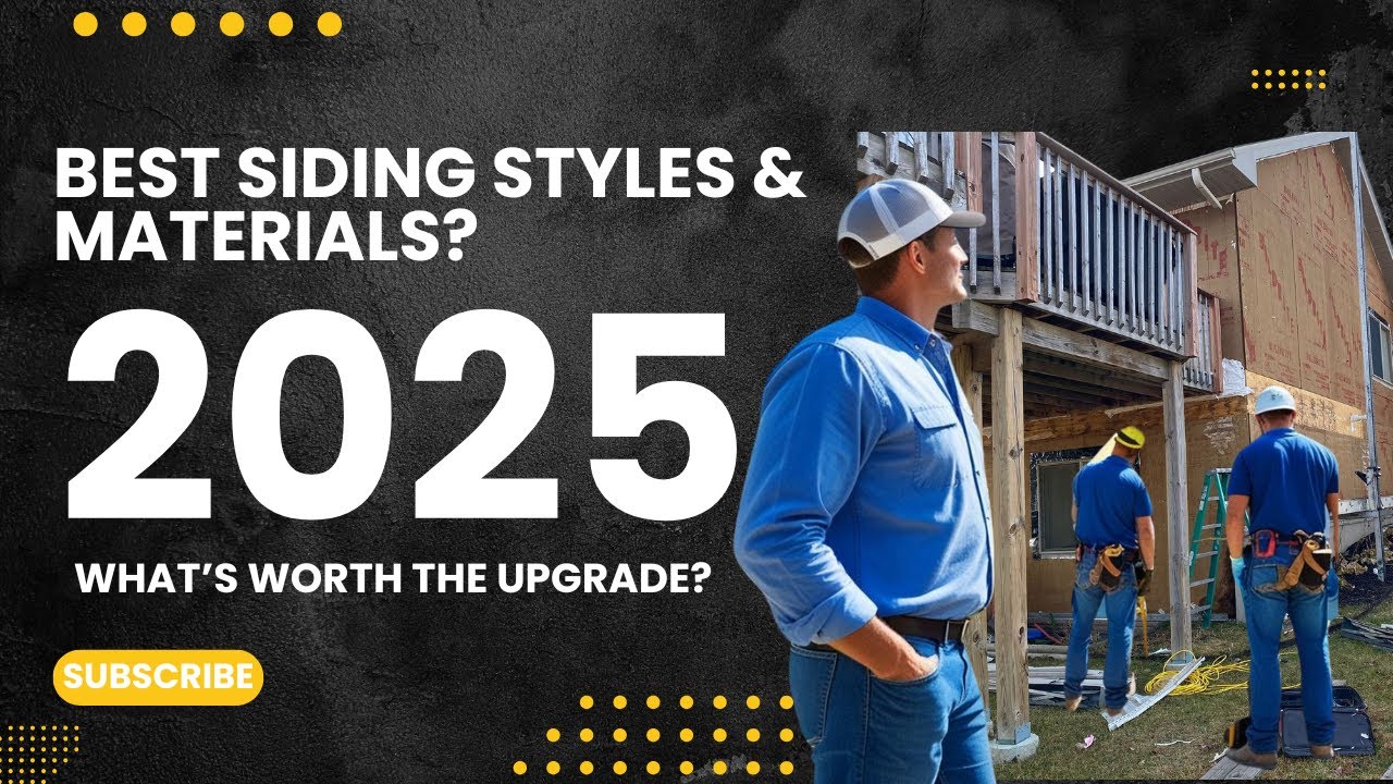 Best Siding Styles & Materials for 2025 | What’s Worth the Upgrade?