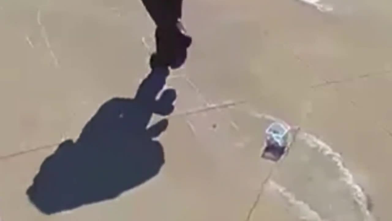 CAUGHT ON CAMERA: Local UPS driver delivers smiles with hopscotch game