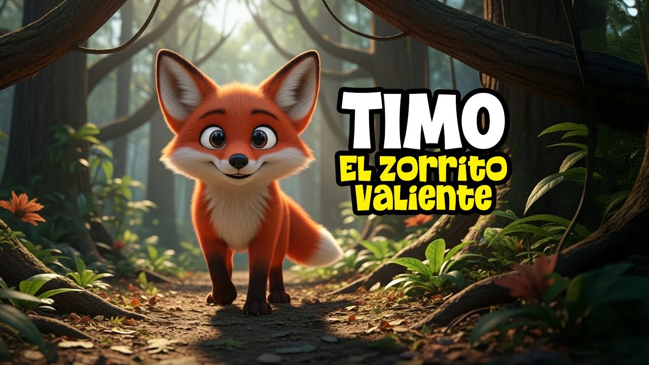 🦊 Timo: El Zorrito Valiente | Historias infantiles | Cuentos cortos