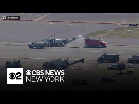Newark Airport runway construction expected to finish early