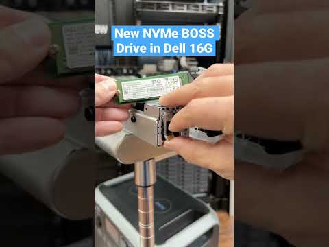 The Dell PowerEdge G16 servers have a new BOSS-N1 NVMe RAID boot drive setup.