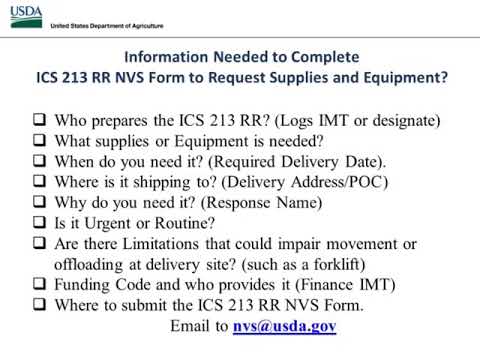 Usda Aphis National Veterinary Stockpile Resource Request Process