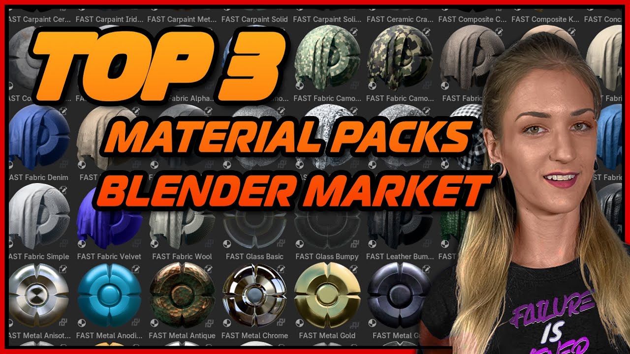 TOP 3 BEST Material Packs on Superhive (formerly Blender Market) 2025 #b3d #superhive