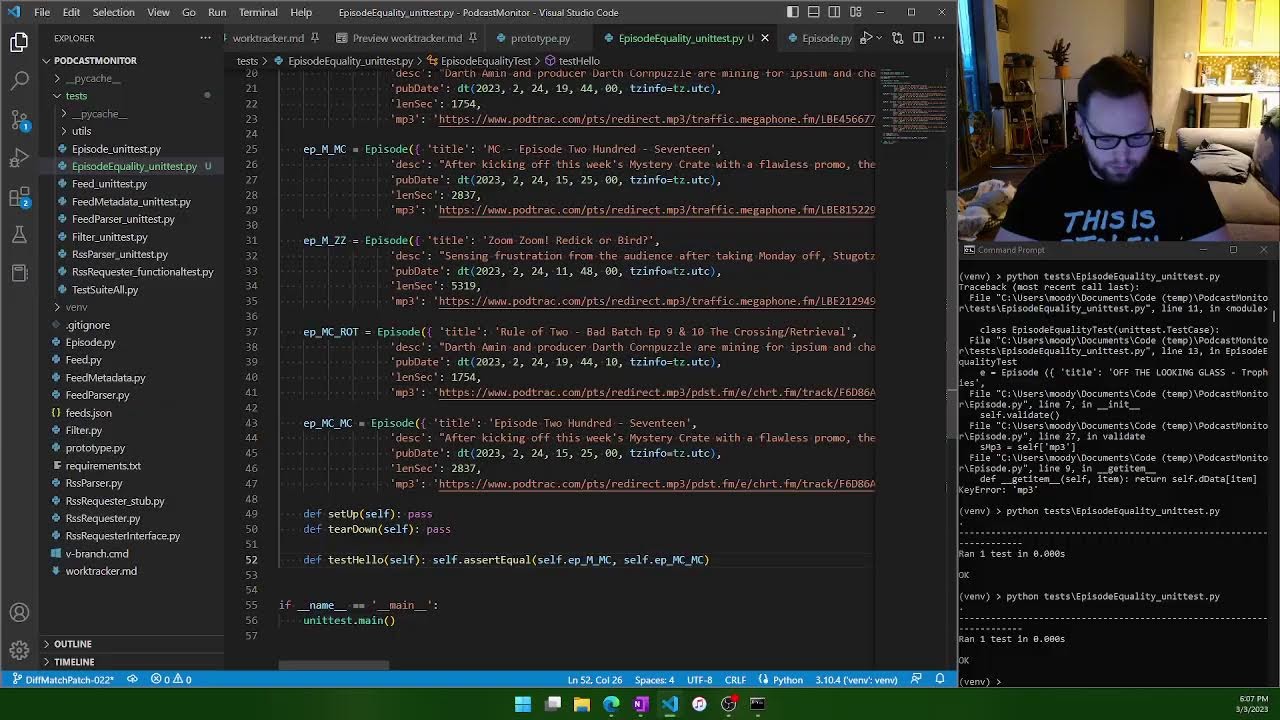 Podcast Monitor XXVIII : Diff-Match-Patch