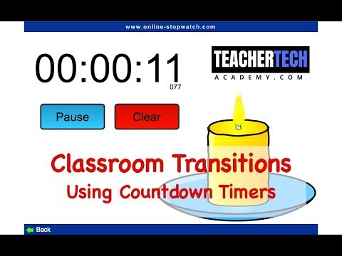 FREE and Easy Classroom Countdown Timers