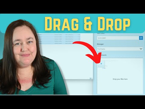 Customize SharePoint Forms | Drag and Drop Files into SharePoint Lists