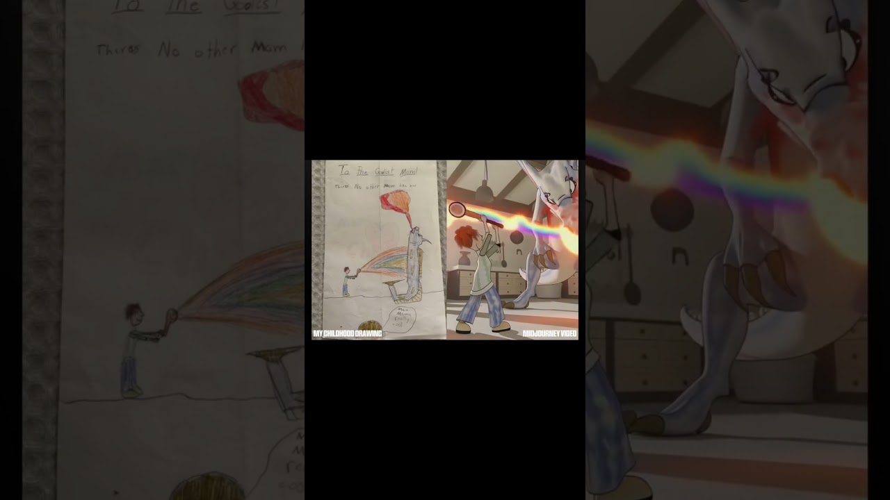AI Turns CHILDHOOD DRAWINGS into REAL ANIMATIONS?!