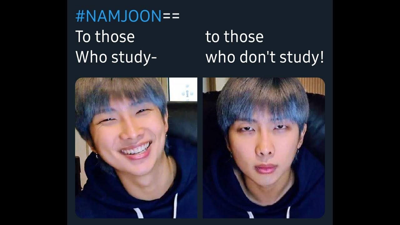Namjoon talking about STUDY on Vlive | Advice/Motivation for Students | 210119 #RM #STUDY