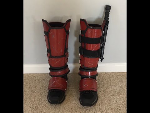DIY Deadpool Shin Guards | Costuming, Cosplay & Costume Clubs 101