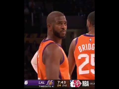Chris Paul becomes 1st player with 20,000 PTS and 10,000 assist #nba#basketball#chrispaul#suns