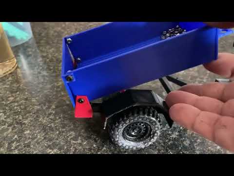 📦 SCX24 Flatbed and Dump Box Trailer kit・ STL File for 3D printing・Cults