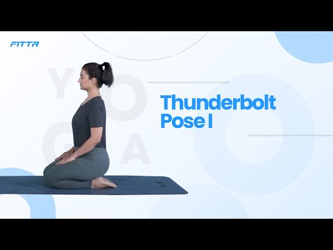 How To Do Thunderbolt Pose I/ Vajrasana | Exercise Video