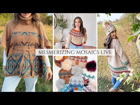 Mesmerizing Mosaic Collection Crochet Along