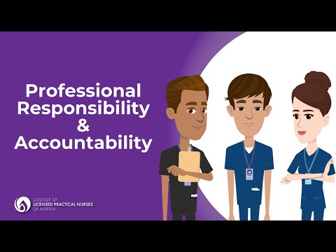 Professional Responsibility and Accountability