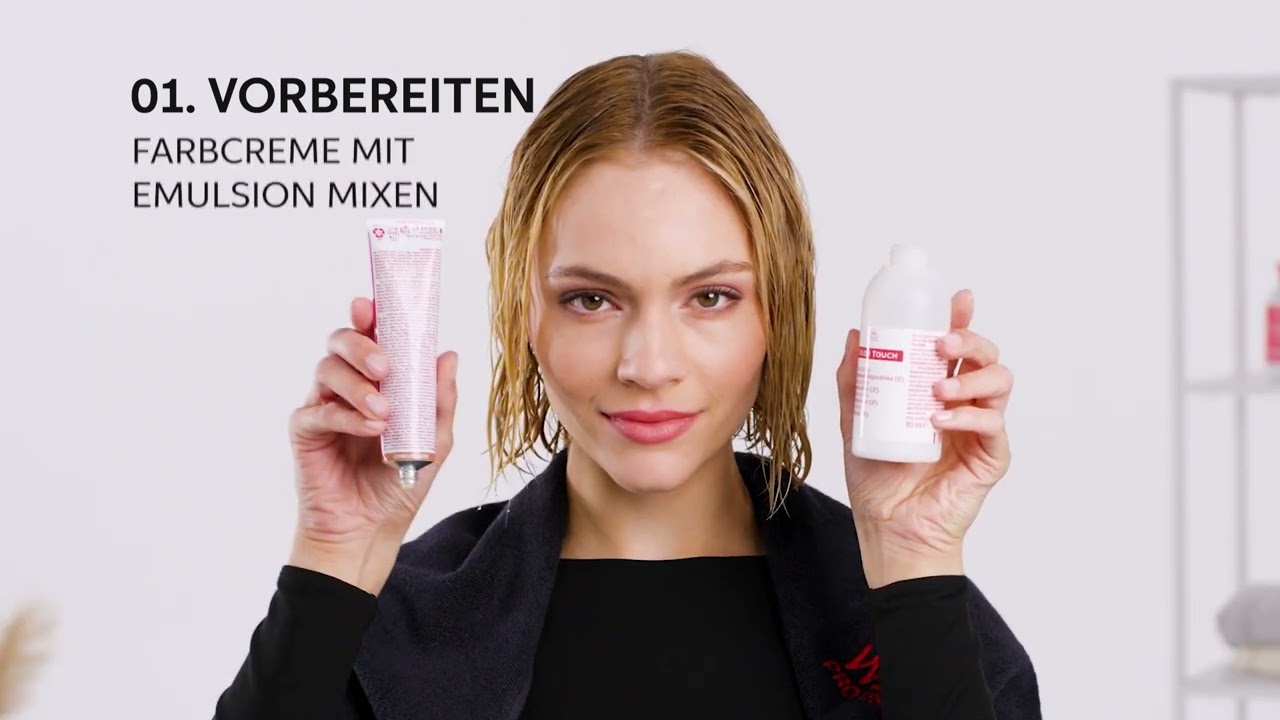 Wella Color Touch Fresh-Up-Kit HowTo 30 sek