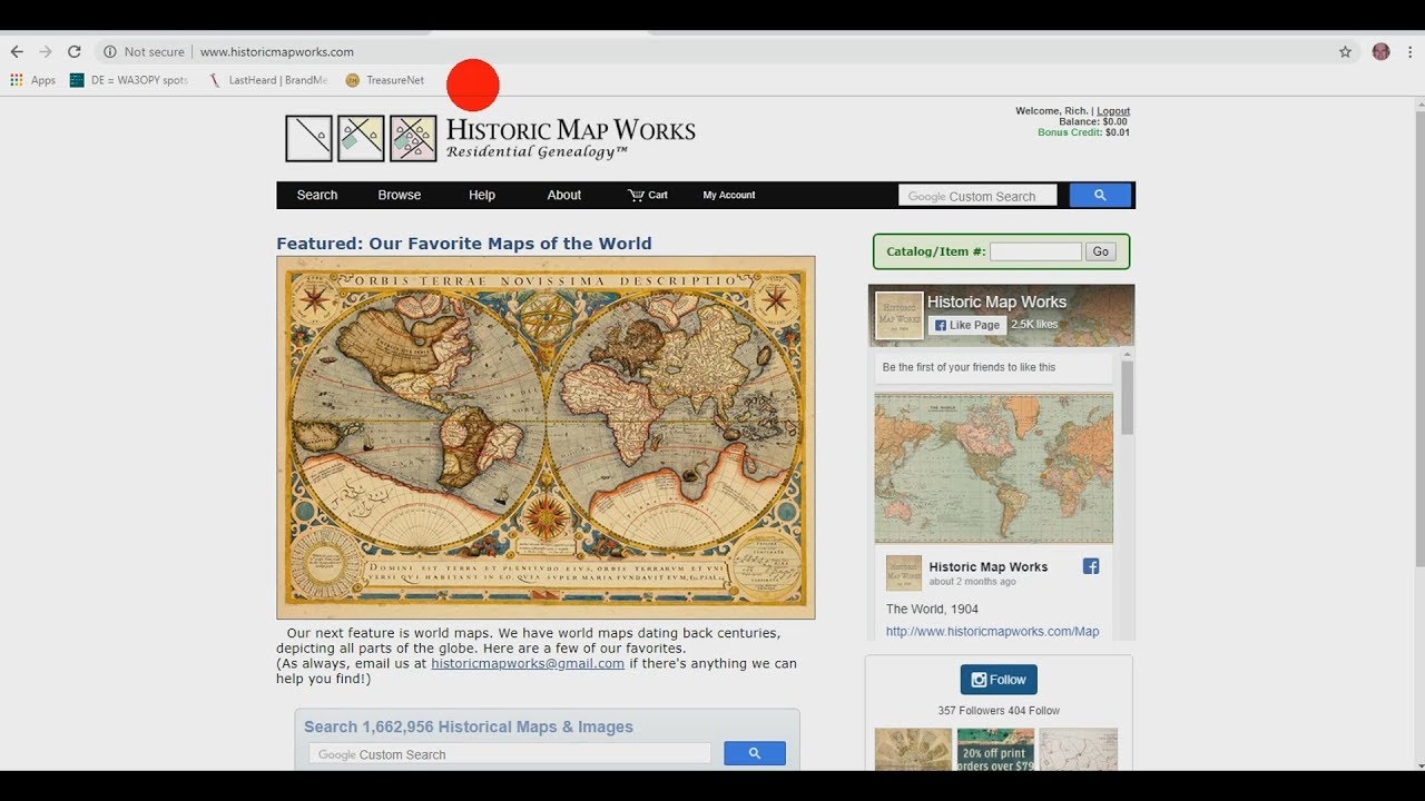 Using Historical Map Works with Metal Detecting