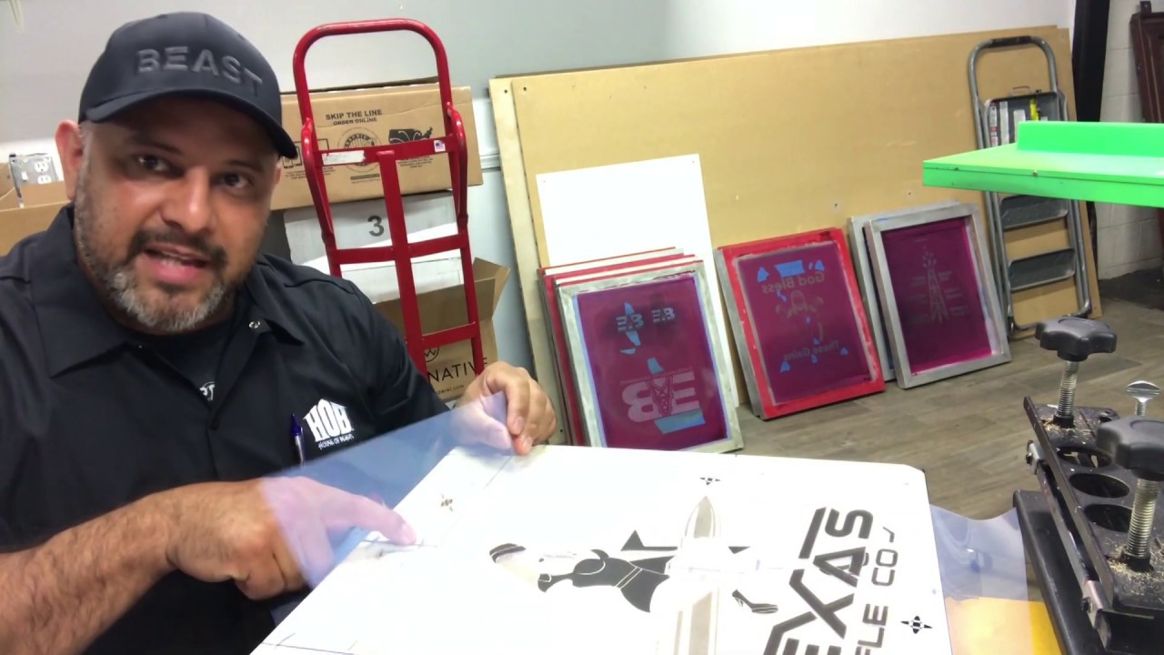 Simulated Process Screen-print Separations 1 of 2 parts