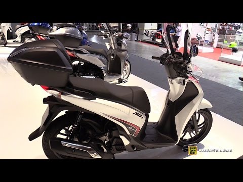 2016 Honda SH150i ABS Scooter - Walkaround - 2015 EICMA Milan