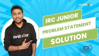IRC 2023 Junior Level Solution - Avishkaar Project
