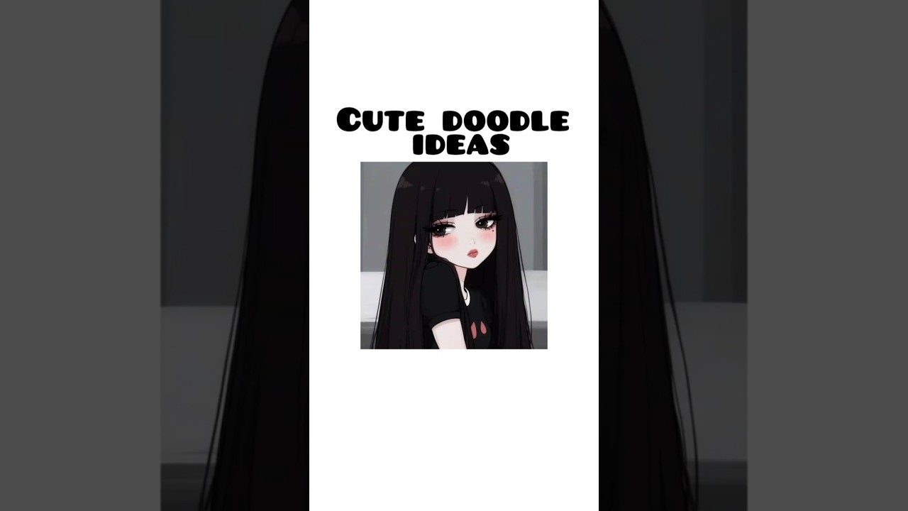 Cute doodle ideas | easy doodles #aesthetic #art #drawing #sketch #doodle