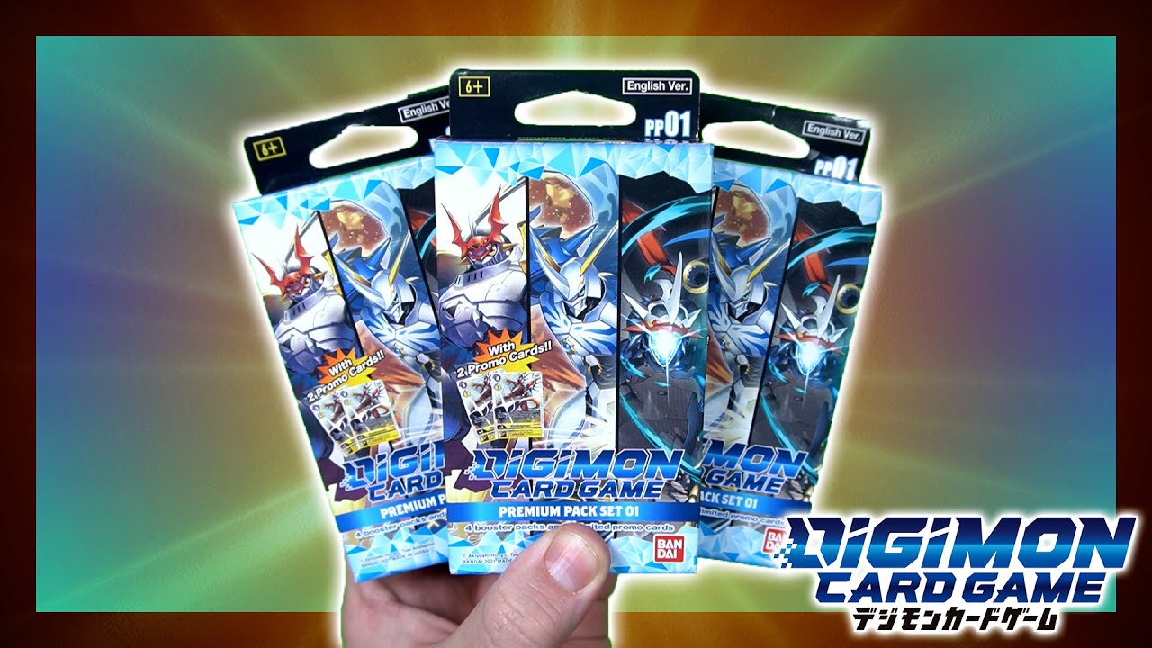*Insane Pulls!* Digimon Card Game Premium Pack Set 1 Opening! | Digimon CG
