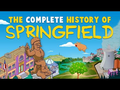 The History of Springfield in The Simpsons