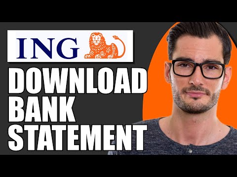 How To Download ING Bank Statement
