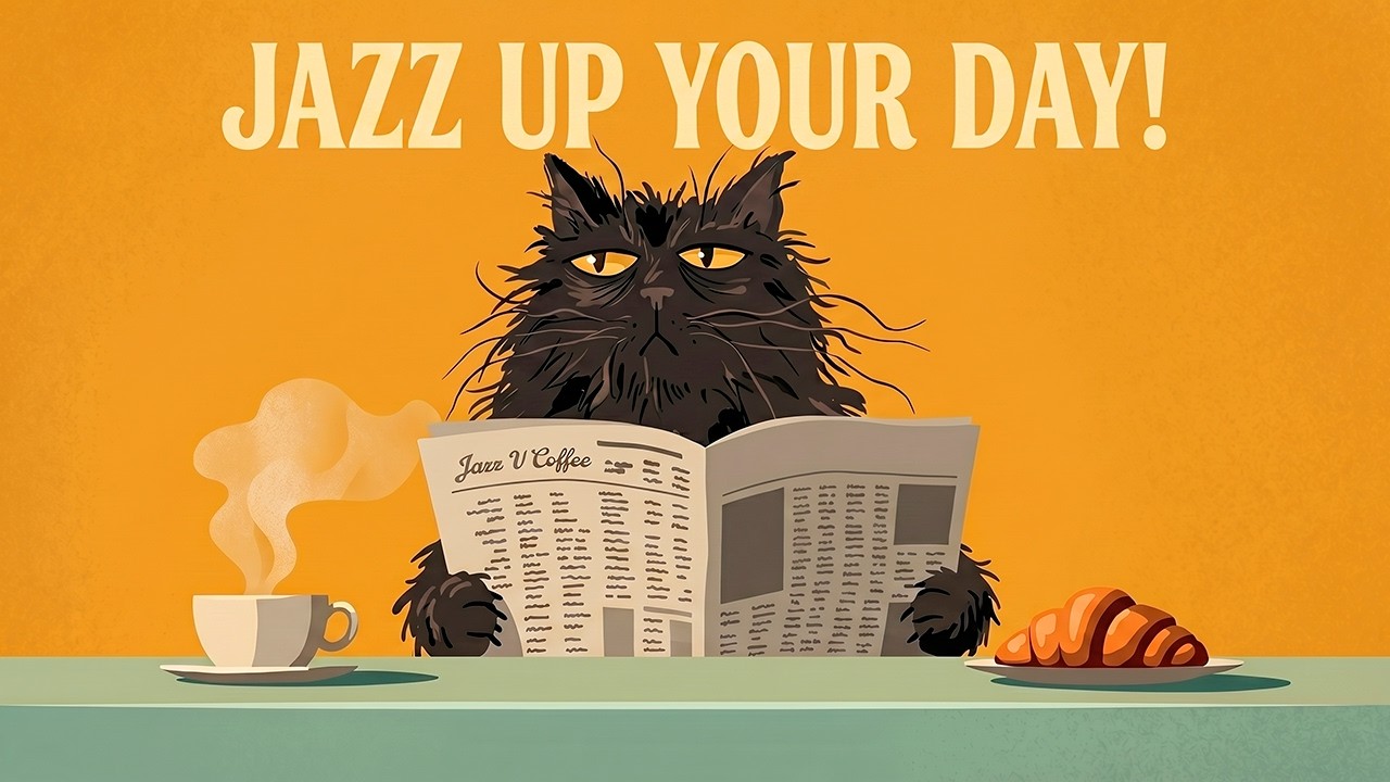 Purrcrastination ☕ – Vintage Noir Jazz (1940s Café Jazz for Relaxing, Studying & Slow Mornings)