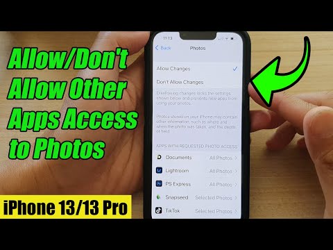 iPhone 13/13 Pro: How to Allow/Don't Allow Other Apps Access to Photos