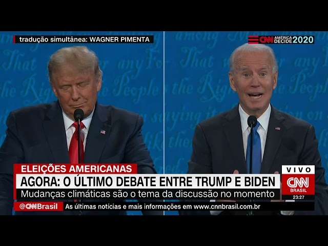 Eleições Dos Eua Assista à íntegra Do Debate Final Entre Trump E Biden