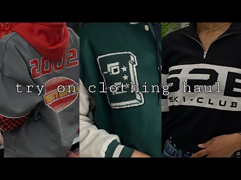 try on clothing haul | h&m , fashion nova, gap