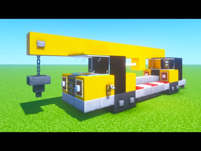 7 best Minecraft construction vehicle builds
