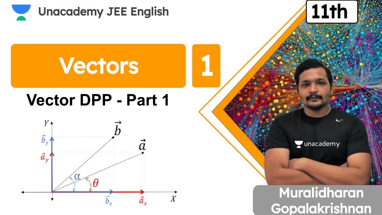 Vector DPP - 1 | Vectors - 1 | JEE 2022 | Physics | Unacademy JEE English | Muralidharan