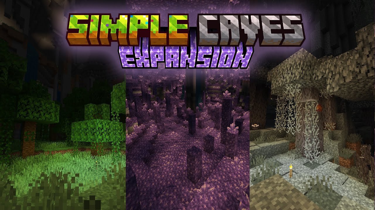 Simple Caves Expansion Addon 1.21+