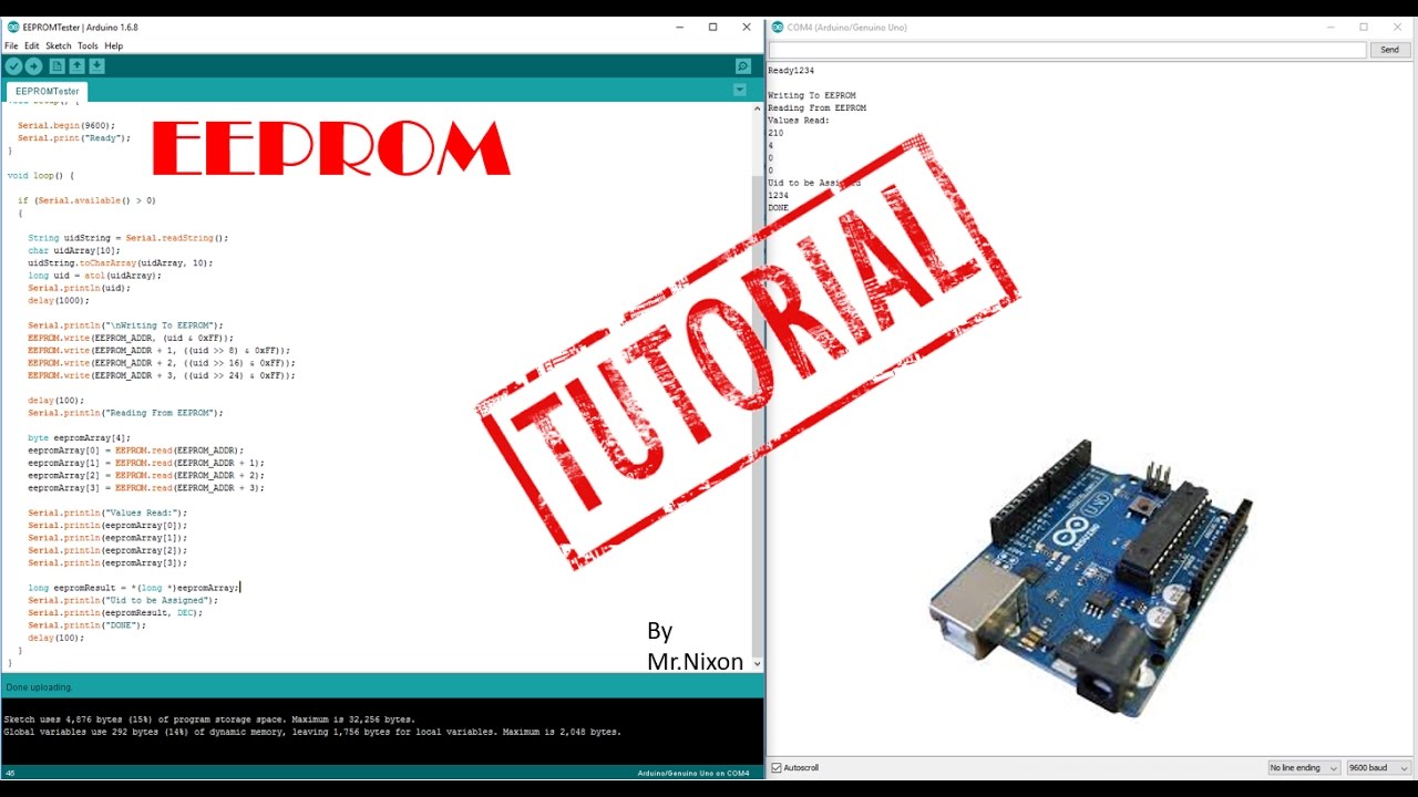 Arduino Tutorial: EEPROM