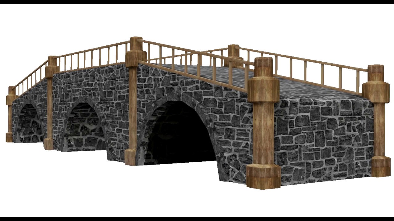 Stone bridge - speed modeling