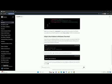 how to run python in windows terminal