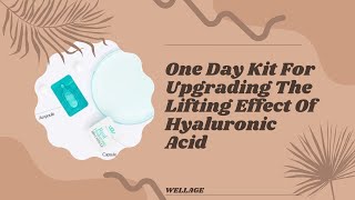 WELLAGE - Real Hyaluronic Bio Capsule & Blue Solution One Day Kit ...