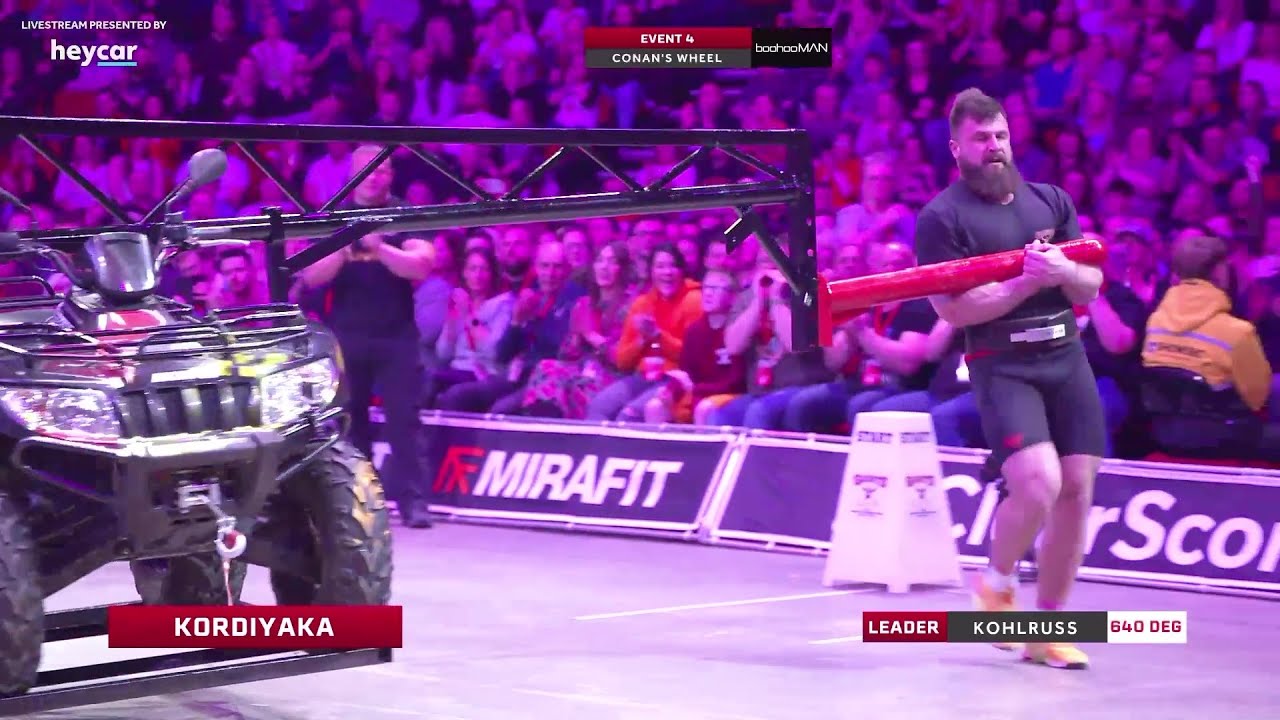 Ukrainian strongman Pavlo Kordiyaka crowned Europe's strongest man 2023 ...