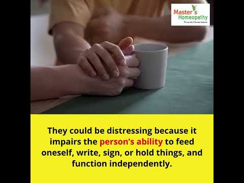 Tremors | shaky hands | homeopathy treatment for tremors
