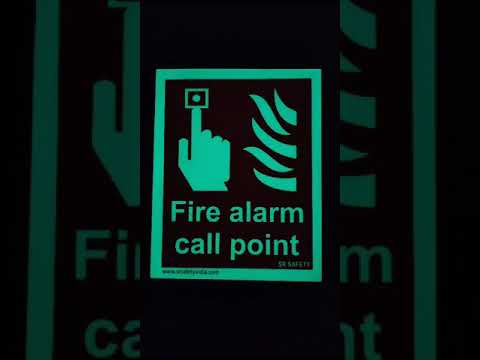 Manufacturer of Glow Sign Board & Fire Safety Signage by S R Safety ...