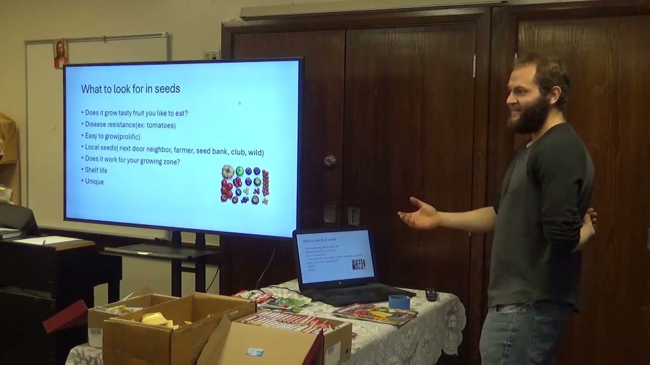 Seed Workshop with Giavanni Pedler