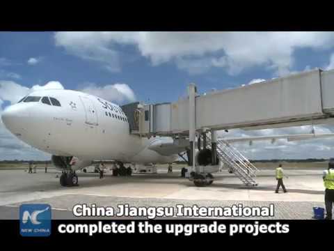 China-upgraded Zimbabwe's Victoria Falls Airport welcomes wide body aircraft