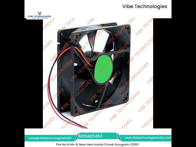 Nisiki Cooling Fan - 22/19W Air Cooling Fan NIS12038HS2WES, 230VAC with ...