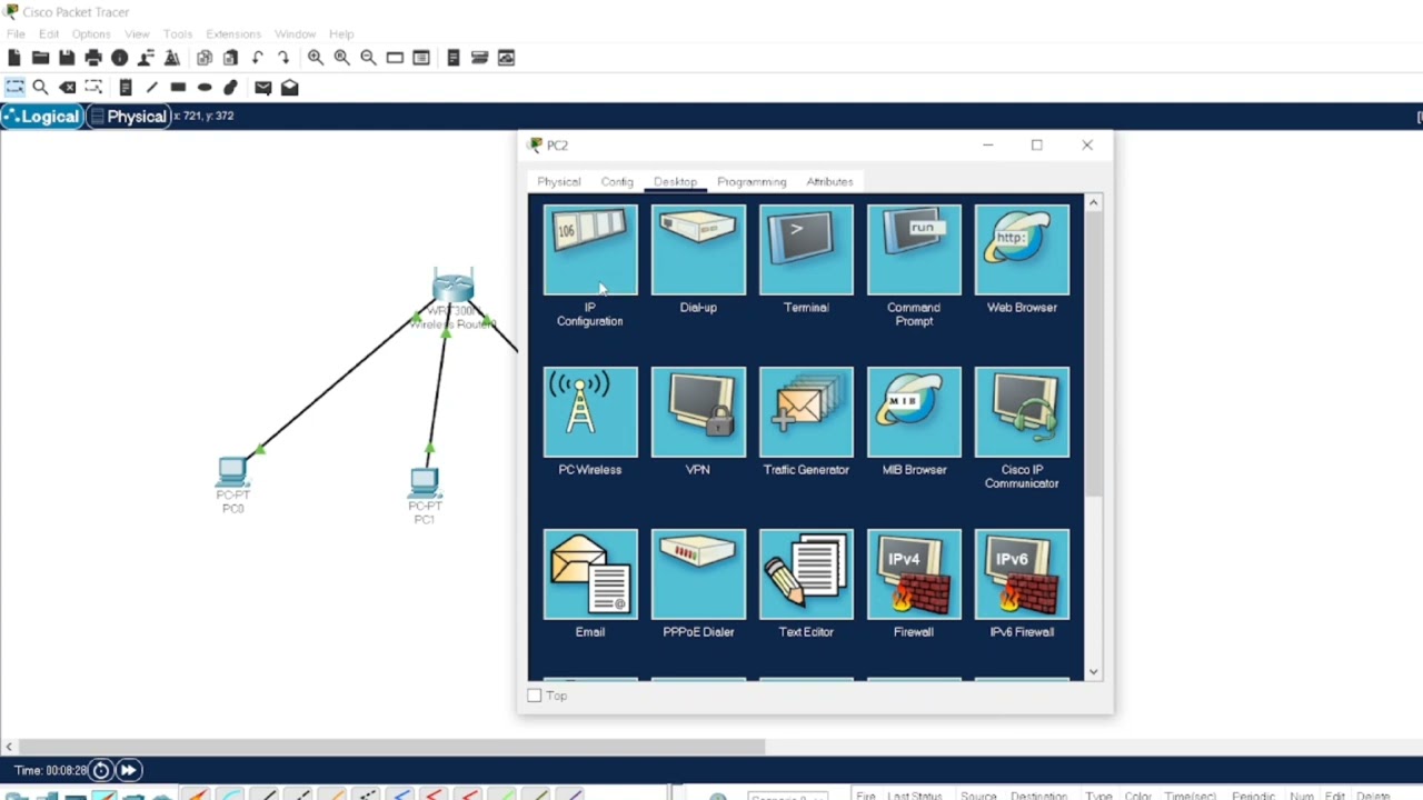Configure and test DHCP(Dynamic Host Configuration Protocol) on a wireless router(real or simulated)