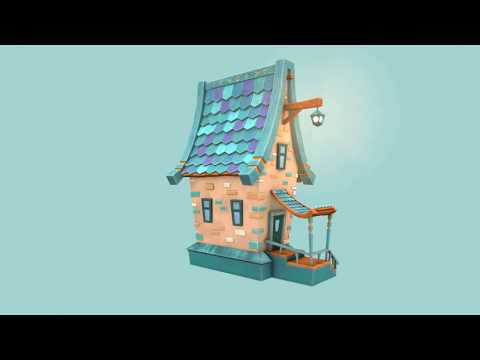 Stylized Fantasy House — polycount