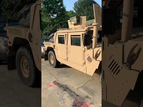Just another #HMMWV in suburbia. The #battlewagon3